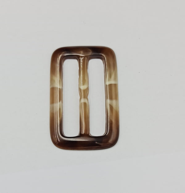 Rectangular Tortoise Shell Slider (3cm) (5cm) – Trims n Things